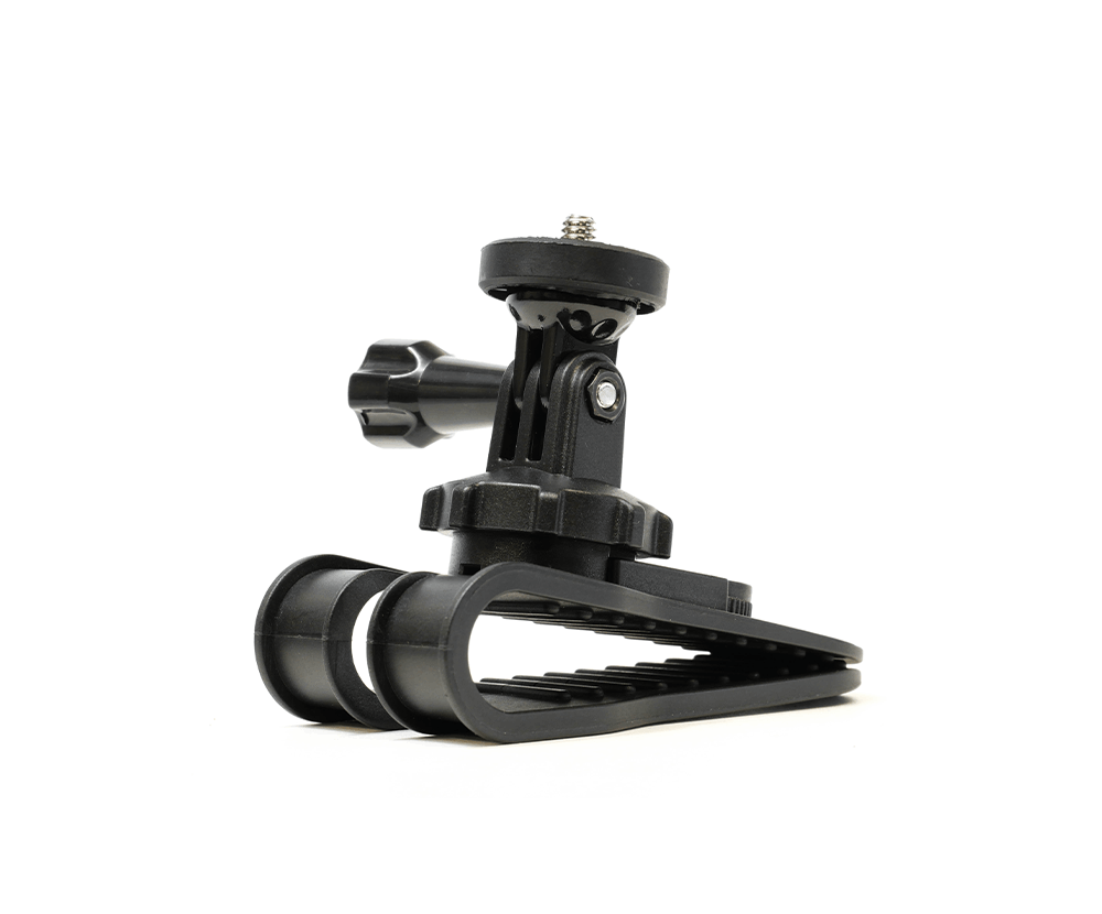 Camera sun visor mount